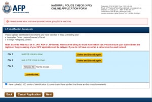 Police Check - AFP - Visa Envoy